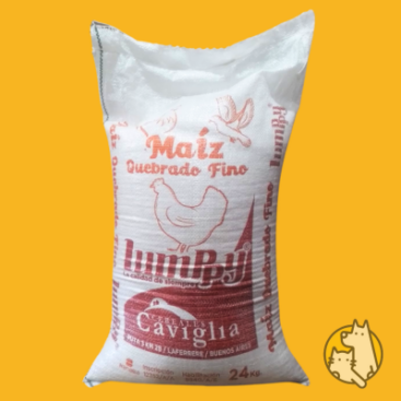 Maiz quebrado fino 24kgs - Animales Sueltos
