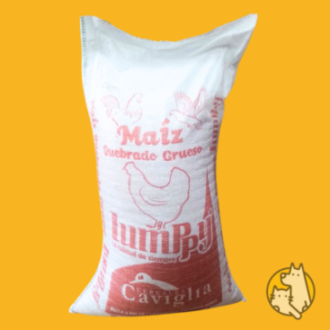 Maiz quebrado grueso 24kgs - Animales Sueltos
